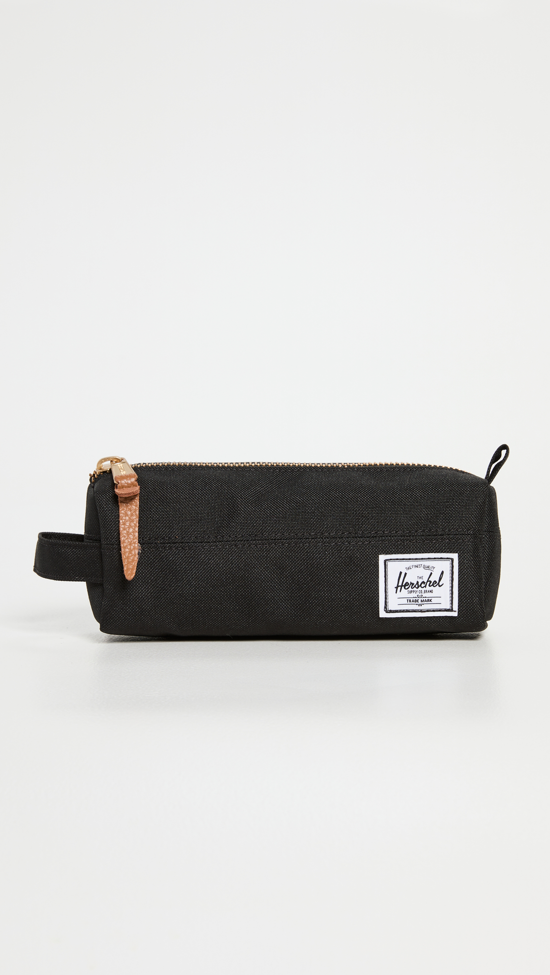 Herschel unisex adult Settlement Pencil Case, Black, Classic US