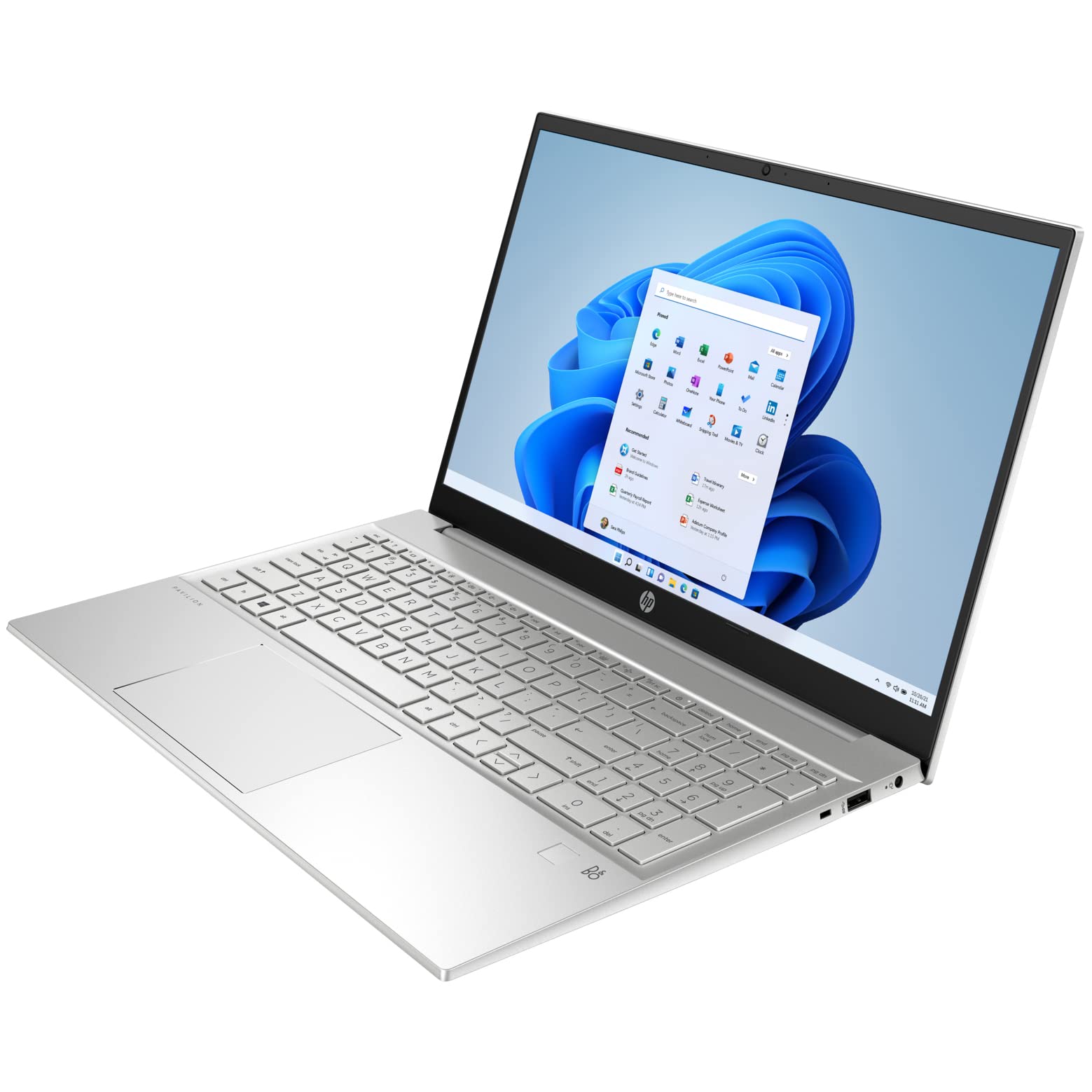 HP Pavilion 15 15.6" Business Laptop Computer, 13th Gen Intel 10-Core i7-1355U, 32GB DDR4 RAM, 1TB PCIe SSD, WiFi 6, BT 5.3, Backlit Keyboard, FR, Windows 11 Pro, BROAG Cable