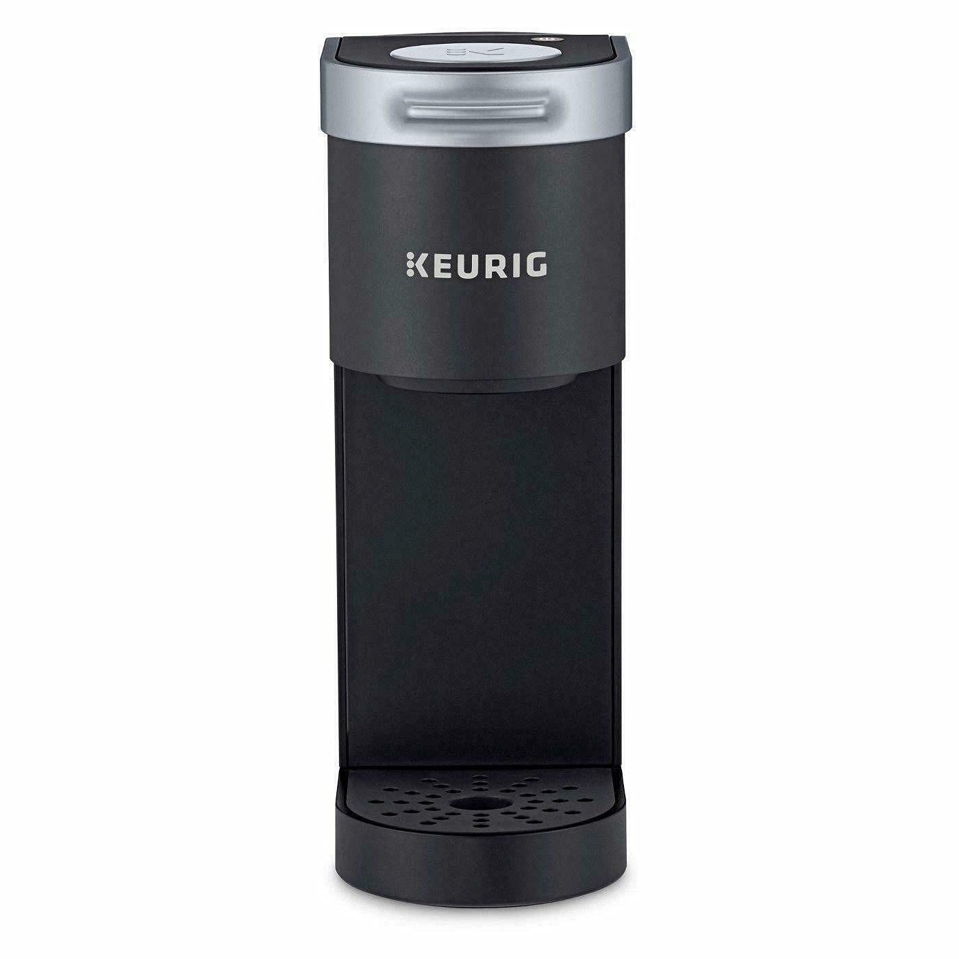 Keurig K-Mini Single Serve K-Cup Pod Coffee Maker (Black) with Descaling Powder and 12-Count Single Serve K-Cup Bundle (3 Items)