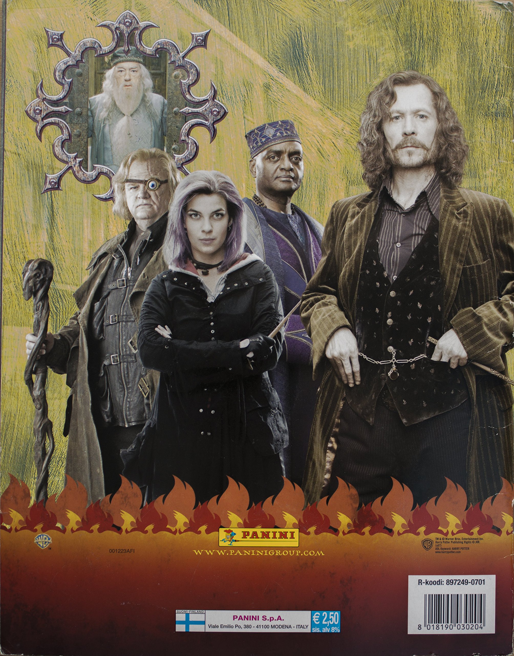 Harry Potter and The Order of The Phoenix. Sticker Album