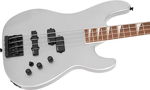 Jackson X Series Signature David Ellefson 30th Anniversary Concert Bass CBX IV, Laurel Fingerboard, Quicksilver
