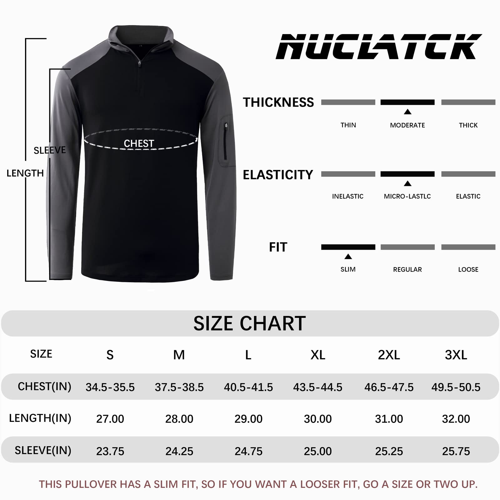 Mens Quarter Zip Pullover Men Lightweight Performance Dry Fit 1/4 Zip Golf Pullover Shirts Men Golf Sweatshirt for Men Long Sleeve Mock Neck Half Zip Golf Pullovers for Men