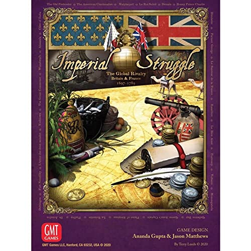 Imperial Struggle â Board Game by GMT Games 2 Players â Board Games for Family â 120-240 Minutes of Gameplay â Games for Game Night â Teens and Adults Ages 14+ - English Version