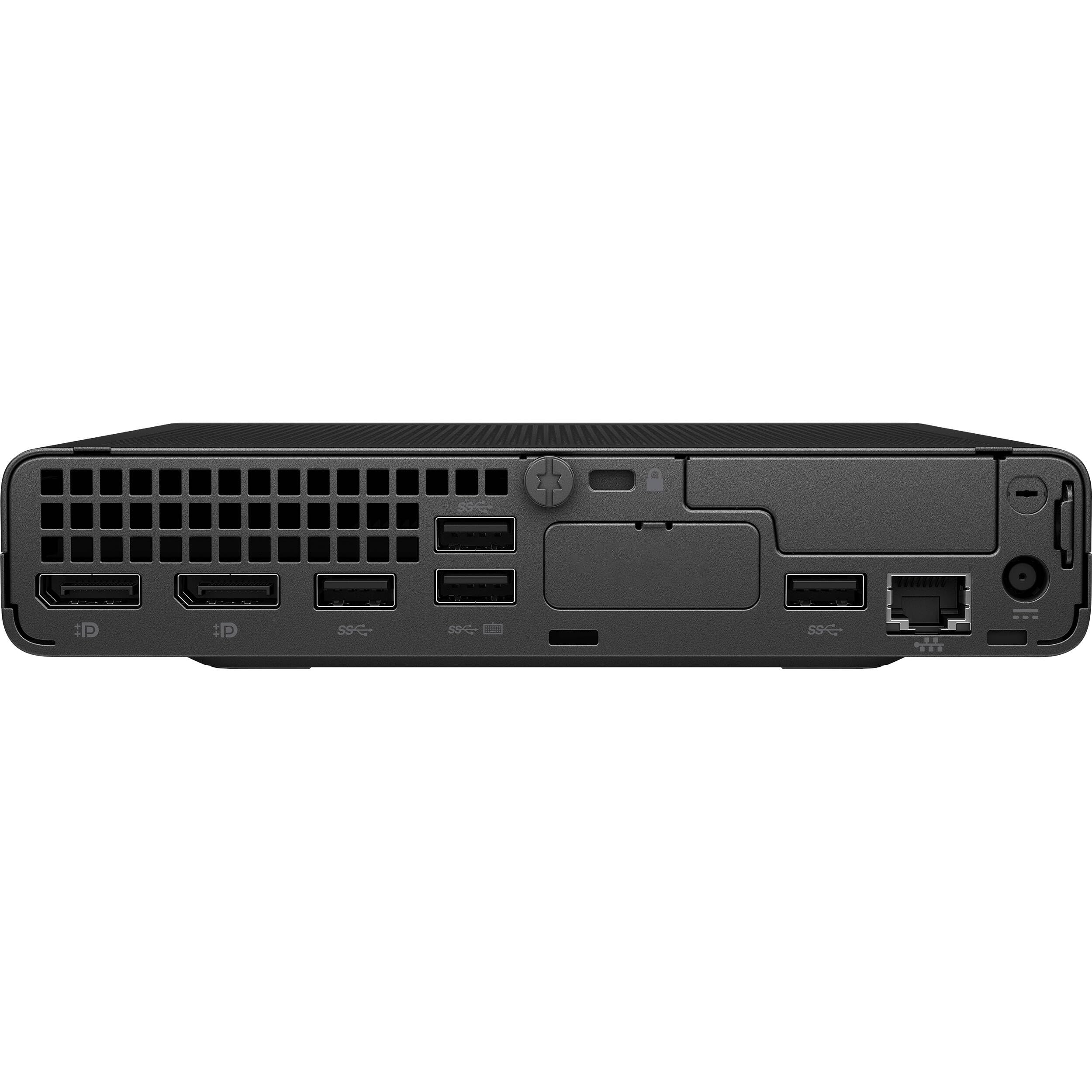 HP ProDesk 600 G6 Mini Desktop Computer, Intel Hexa-Core i5-10500T (Beat i7-8700T), 16GB DDR4 RAM, 512GB PCIe SSD, WiFi 6, Bluetooth 5.2, Windows 11 Pro, BROAG 64GB Flash Drive