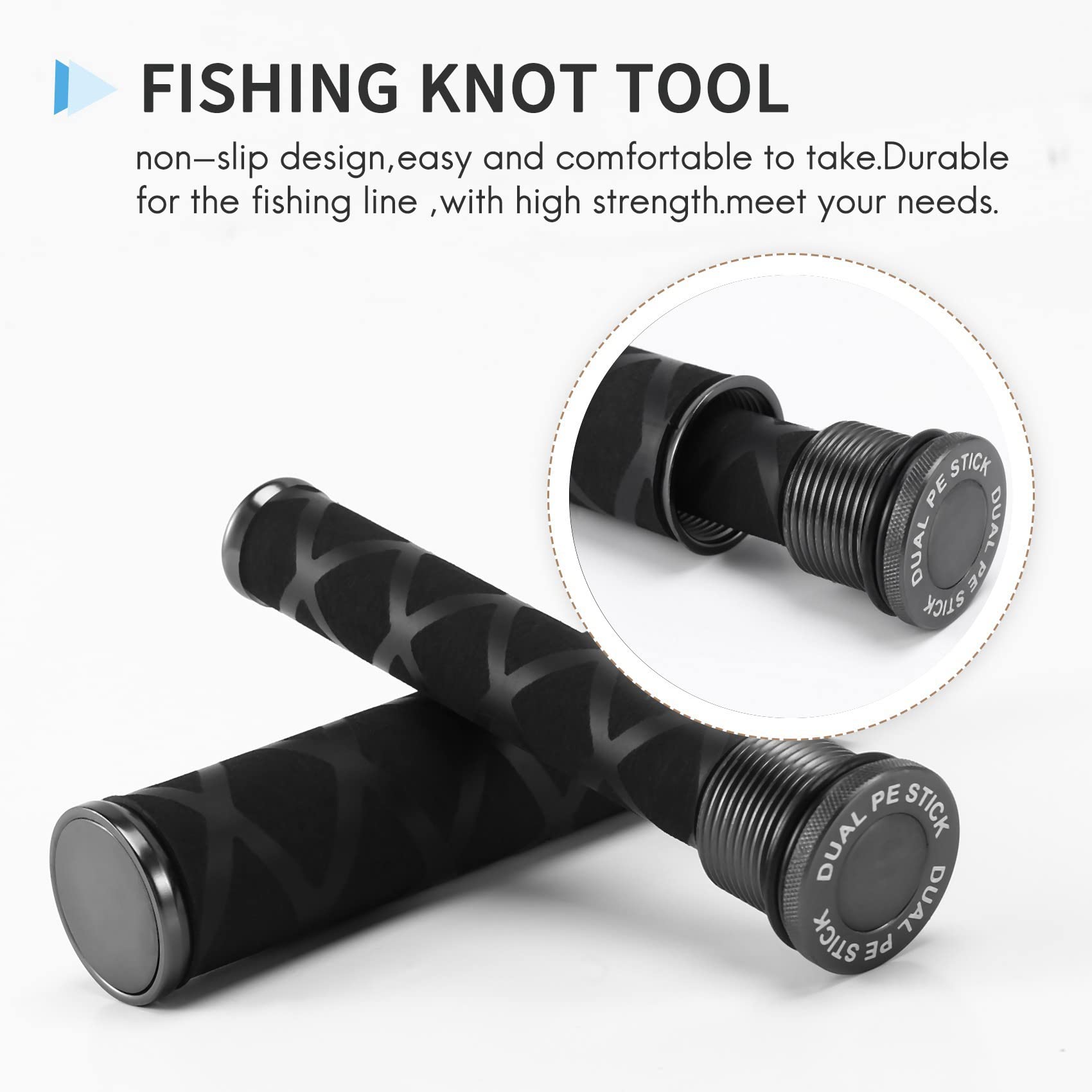 LILYRIN Fishing FG GT Knot Puller Tool Assist PE Fishing Line Bobbin Knotter Spooling Pull Drag Tools Tension Line Dragger L