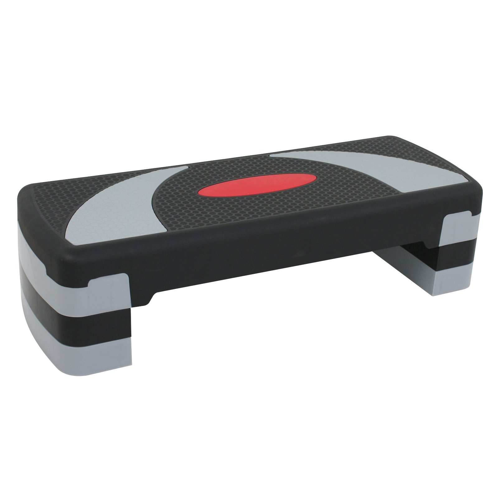 HomGarden 31" Adjustable Workout Aerobic Stepper in Fitness & Exercise Step Platform Trainer Stepper w/Risers Adjust 4" - 6" - 8"