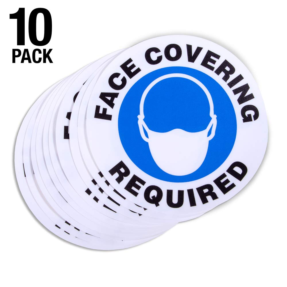 Incom Manufacturing Group FACE Cover (8" Dia.) 10/pkg Floor Decals, WTP121