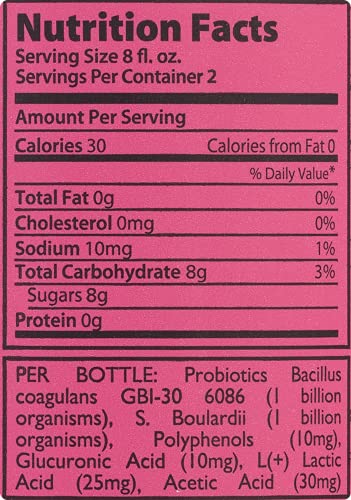 GT's Kombucha, Cosmic Cranberry 16 Fl Oz