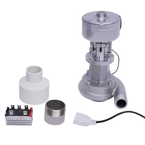 Hydroelectric Generator 500W 50Hz 220V LCD TV Computer Monitor Water Head Portable Mini Hydro Generator Water Turbine Generator Household Generator