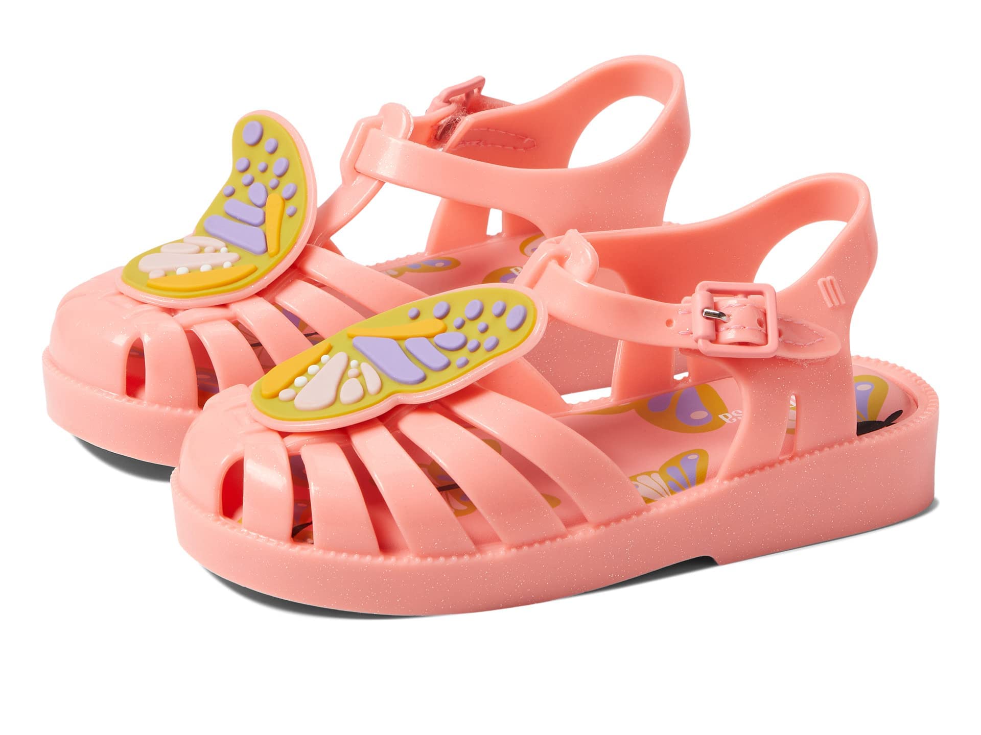 mini melissa Girl's Possession Fairy BB (Toddler/Little Kid) Pink/Yellow 9 Toddler M