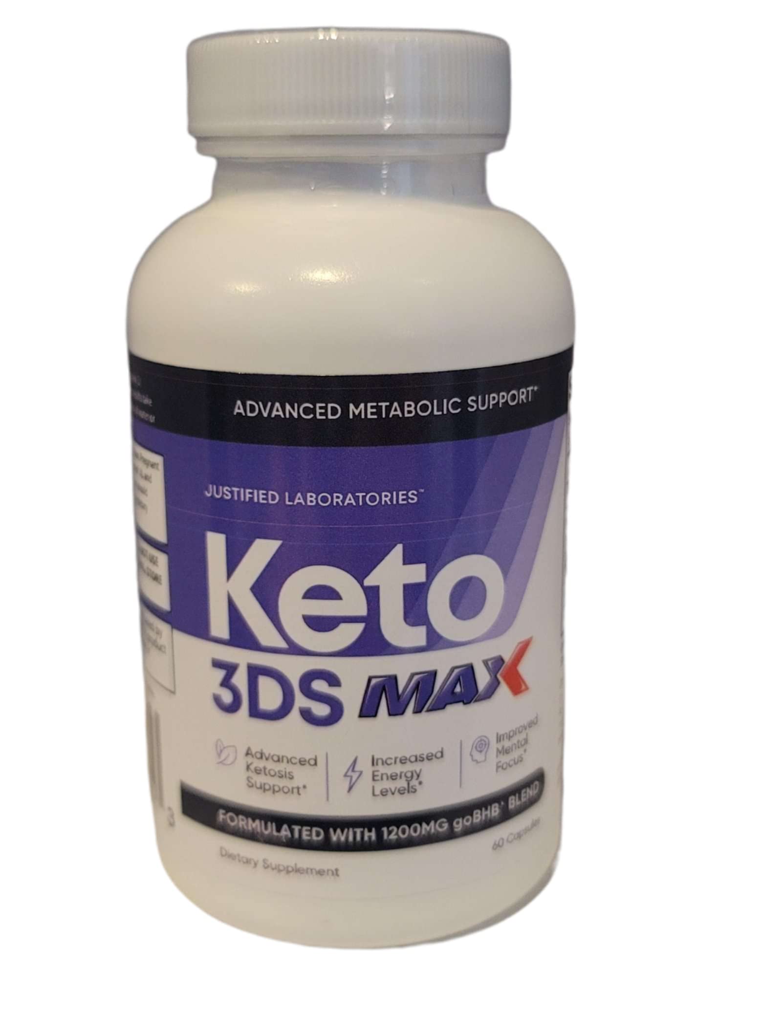 Keto 3DS Max 1200MG Pills Includes Apple Cider Vinegar goBHB Strong Exogenous Ketones Advanced Ketogenic Supplement Ketosis Support for Men Women 60 Capsules