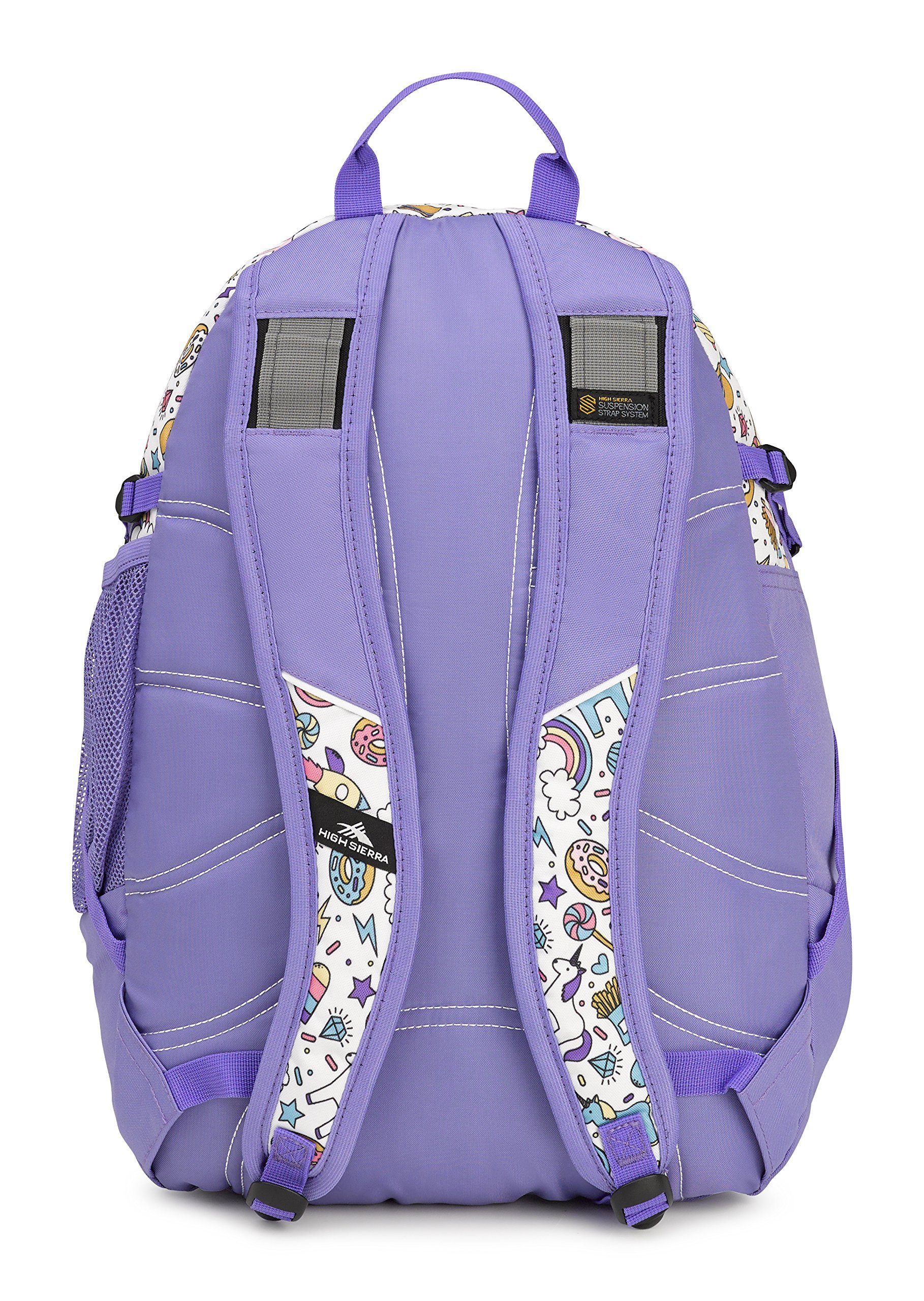 High Sierra Fatboy Backpack, Mint Leopard/Ash/White, 19.5 x 13 x 7-Inch