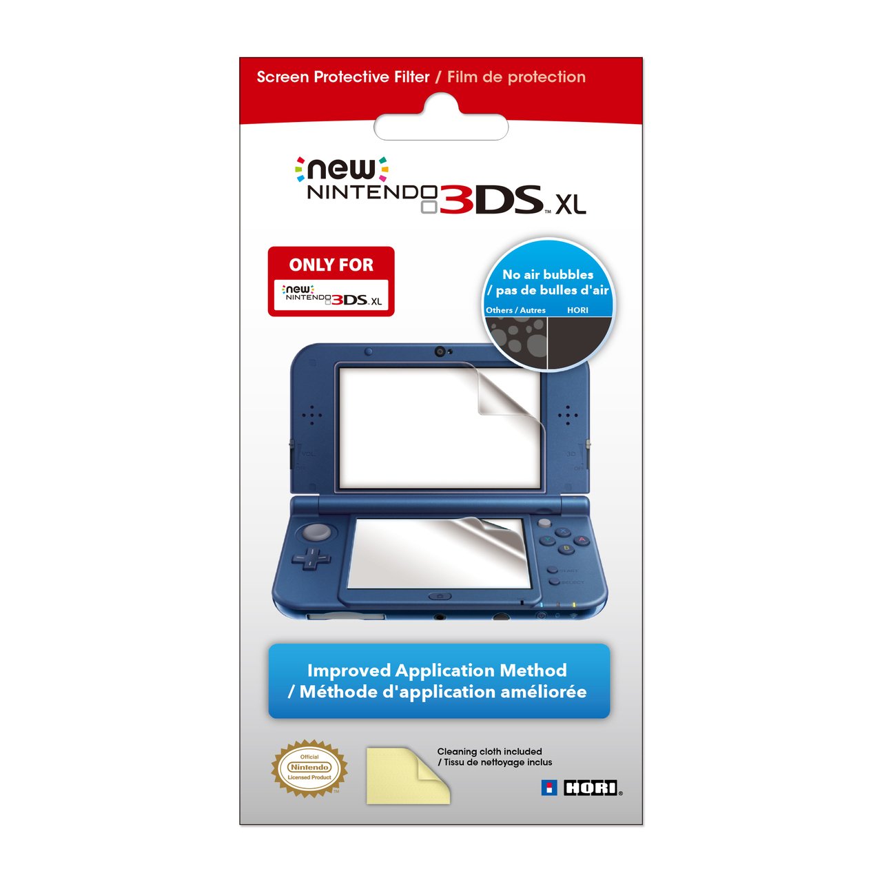 HORI Screen Protective Filter for Nintendo NEW 3DS XL