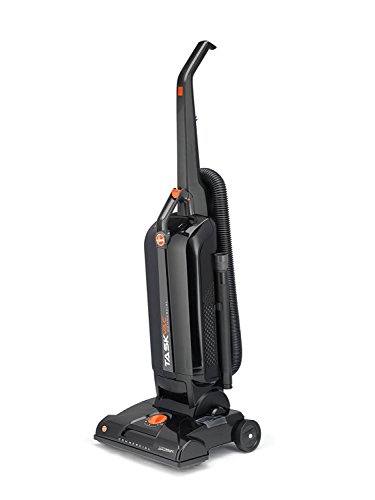 Hoover Commercial CH53005 TaskVac Hard-Bagged Lightweight Upright Vacuum, 13-Inch, Black