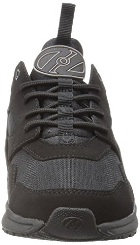 Heelys Girls Force Sneaker, Black, 3 Little Kid
