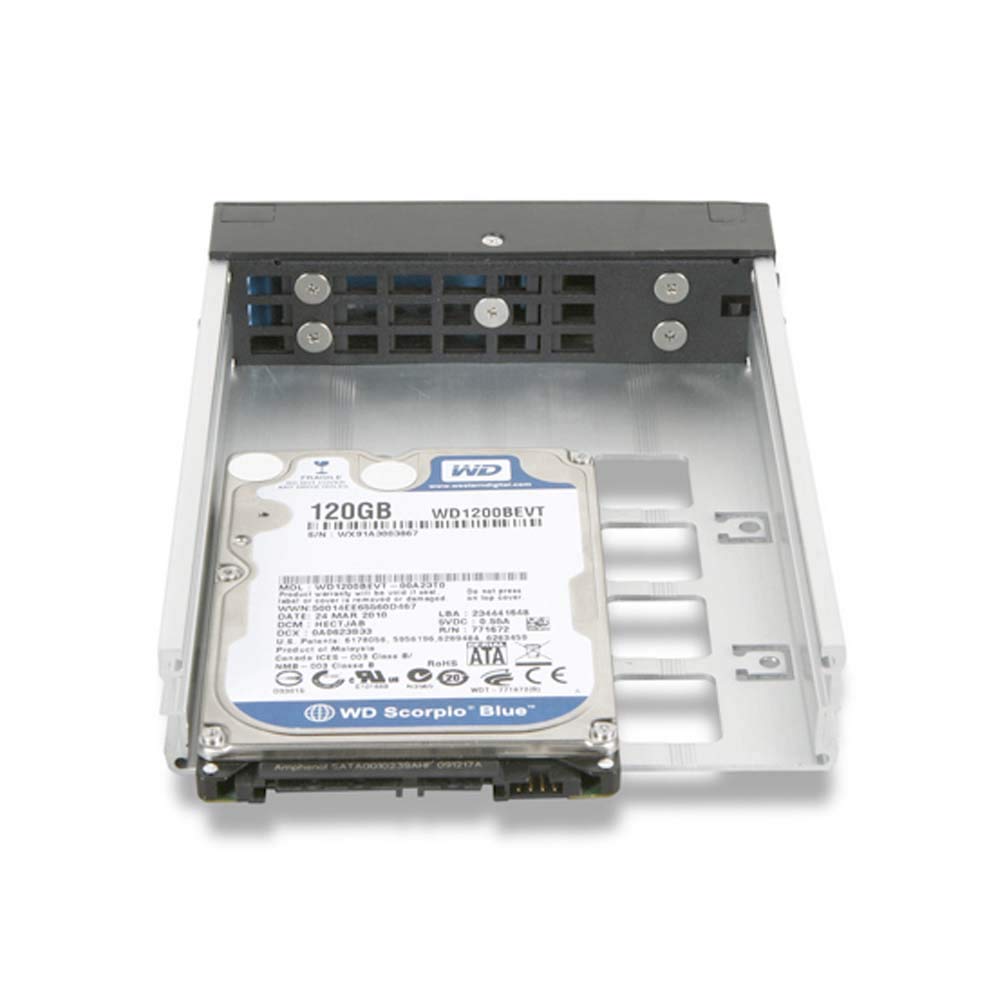 ISTAR T-7M1HD-SILVER 5.25" to 3.5" 2.5" 12Gb/s HDD SSD Hot-swap Rack