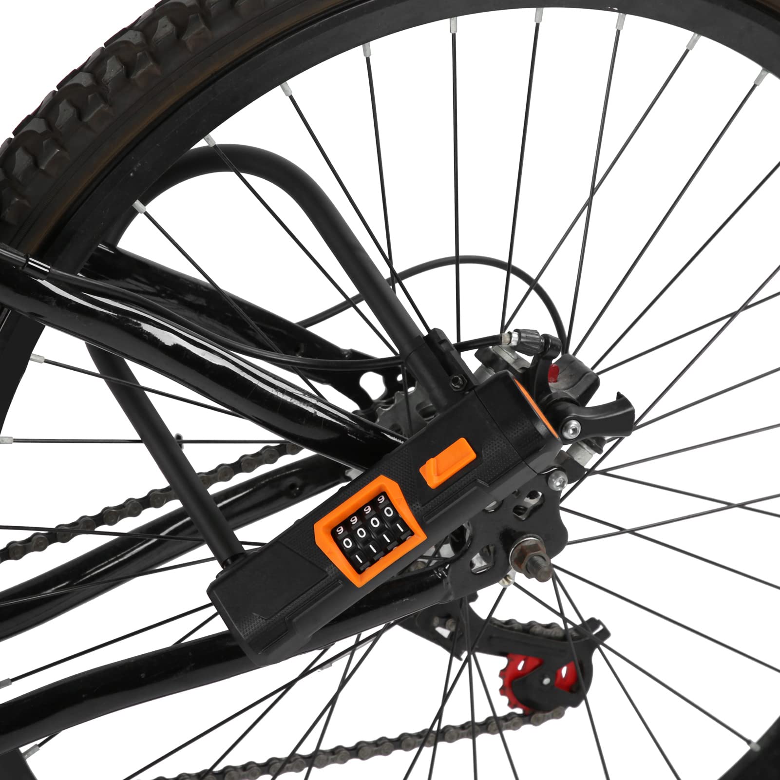 Miokycl Bike U Lock Bicycle Cycling Steel Anti‑Theft Bicycle Security Lock Cycling Safety Accessory