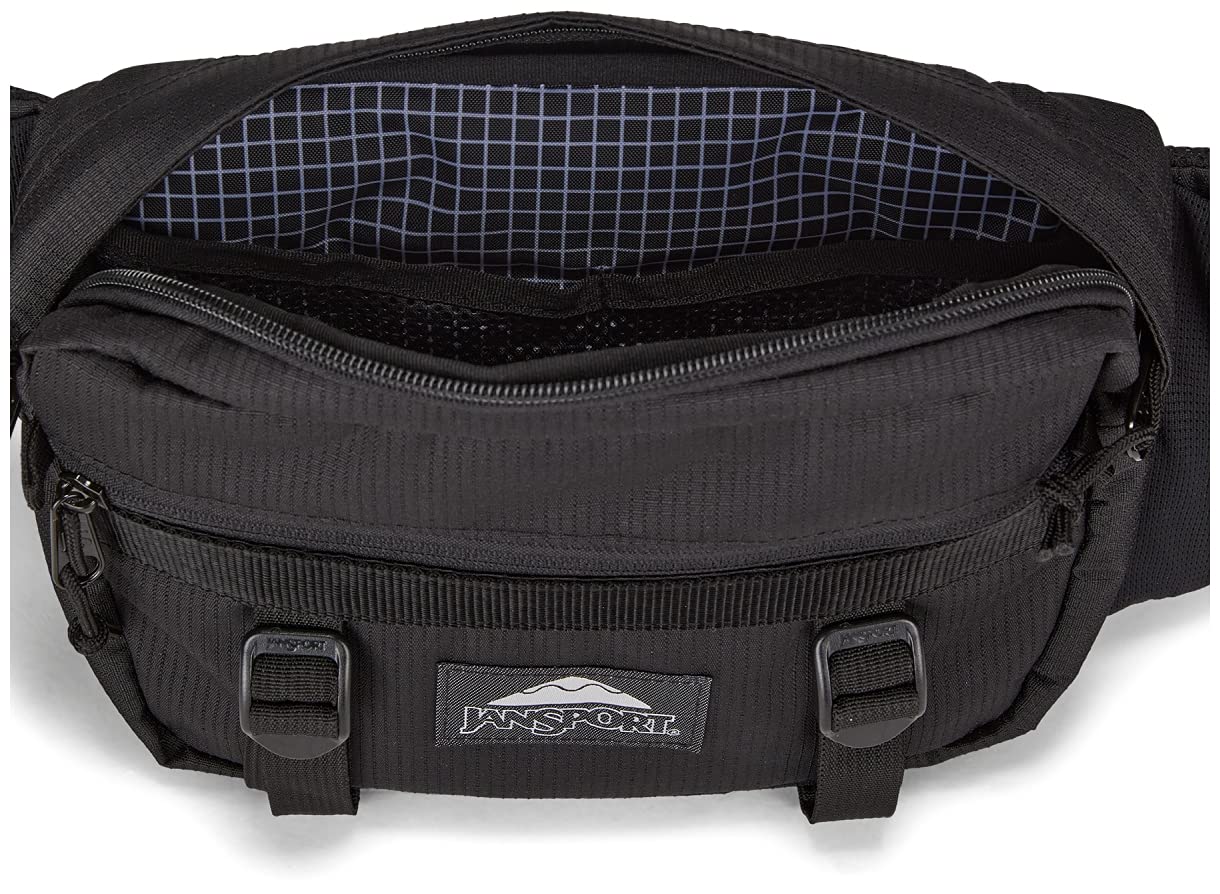 JanSport Way Out Plus Waistpack - Black Mini Ripstop