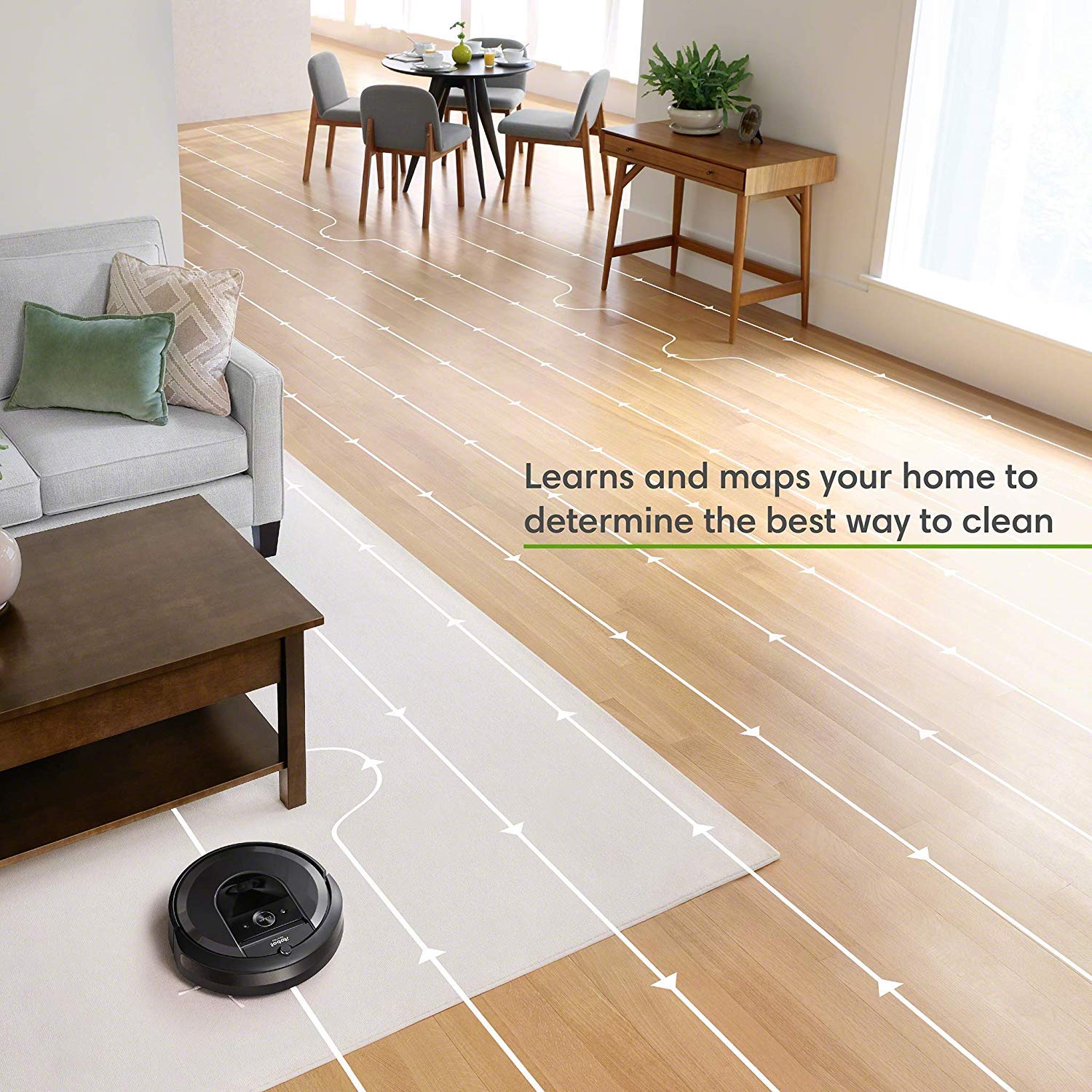 iRobot Roomba i7 7150 Wi-Fi Connected Bundle with Deco Gear Accessory Kit for i7 and 2-YR CPS Enhanced Protection Pack