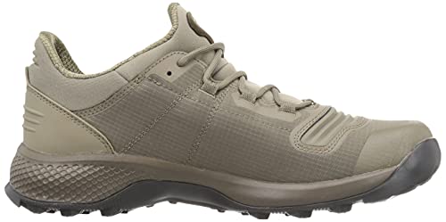 KEEN Men's Tempo Flex Low Height Waterproof Hiking Shoes, Timberwolf/Timberwolf, 9.5