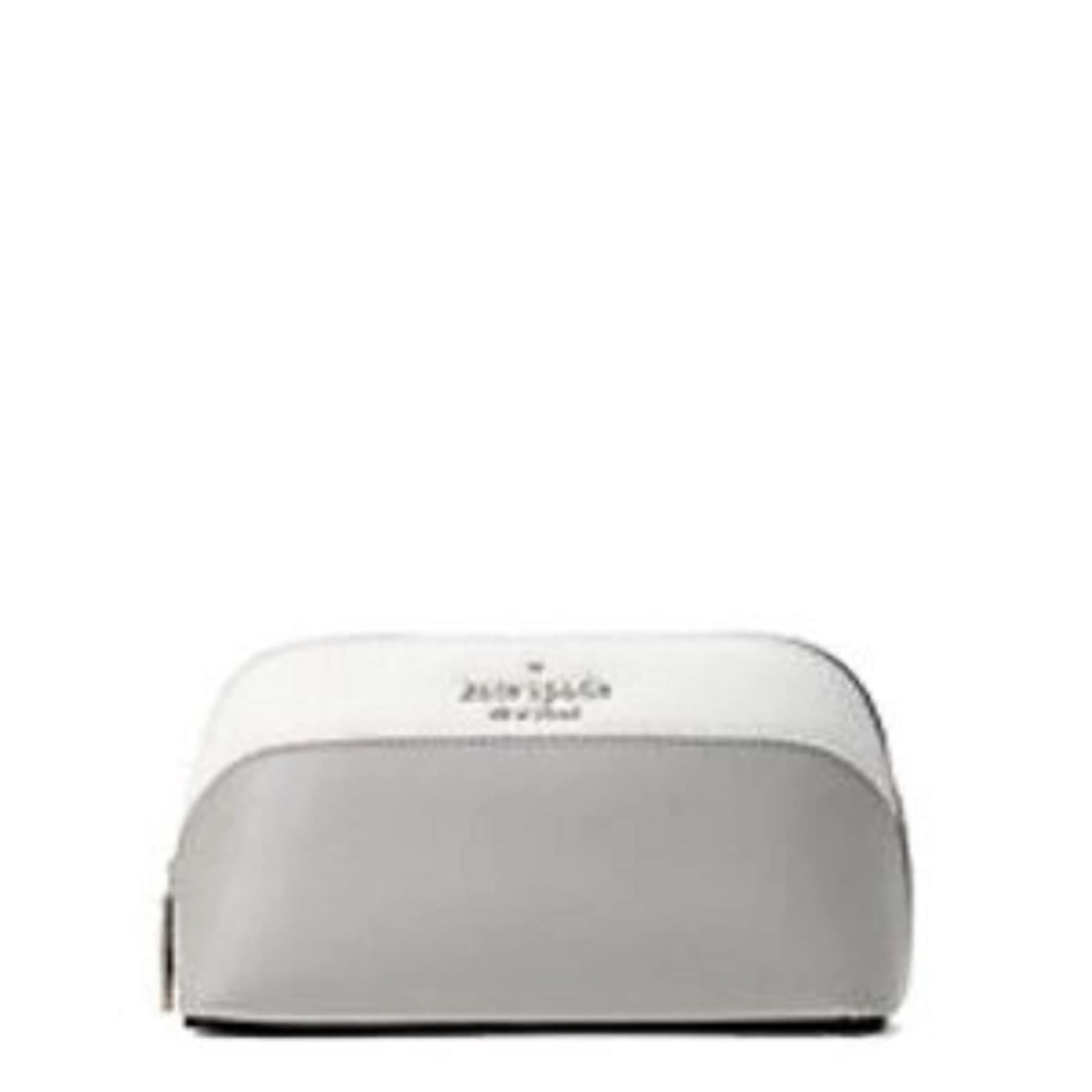 Kate Spade New York Colorblock Cosmetic Case Small Grey