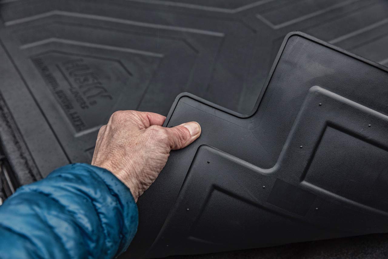 Husky Liners β Heavy Duty Bed Mat | Fits 2017 - 2024 Ford F-250/F-350, (81.9 Bed) Black | 16010