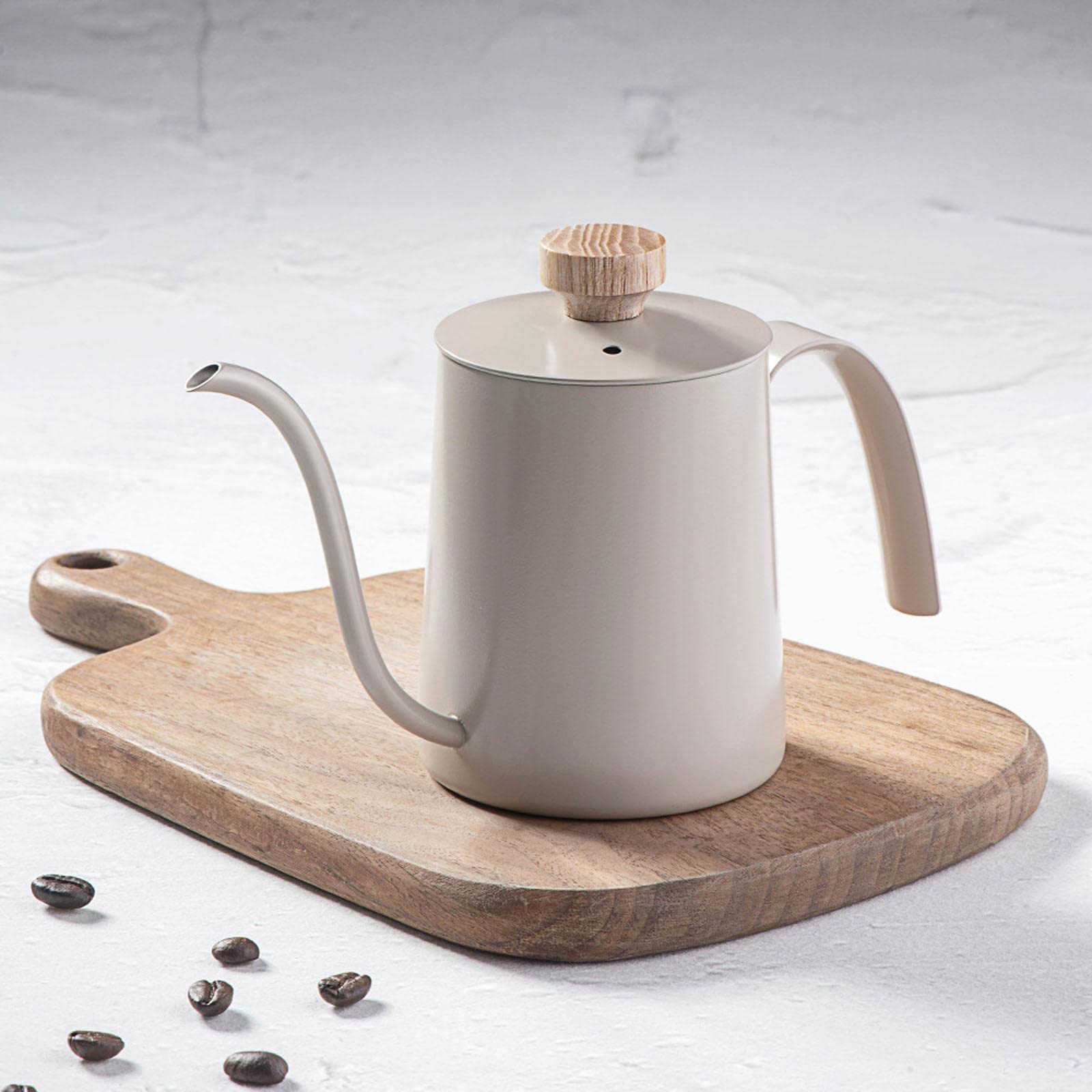 Gooseneck Kettle For Pour Over Coffee Tea Stainless Steel Pour Drip Spout Pot Long Narrow Spout Kettle Household Camping Pour Over Coffee Kettle