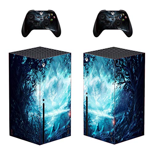 KAJAL MANI Vinyl Skin Sticker Decal Wrap for X-box-One-Series X Console Skin Set Knight Souls