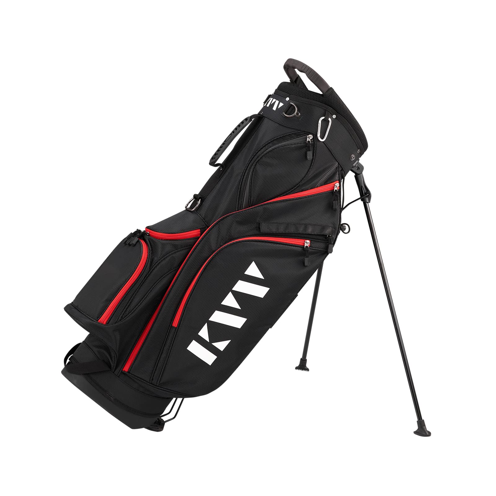 KVV Men’s Complete Golf Clubs Package Set Includes Driver, Fairway, Hybrid, 5#-P# Irons, Putter, Stand Bag, Head Covers, Right Handed