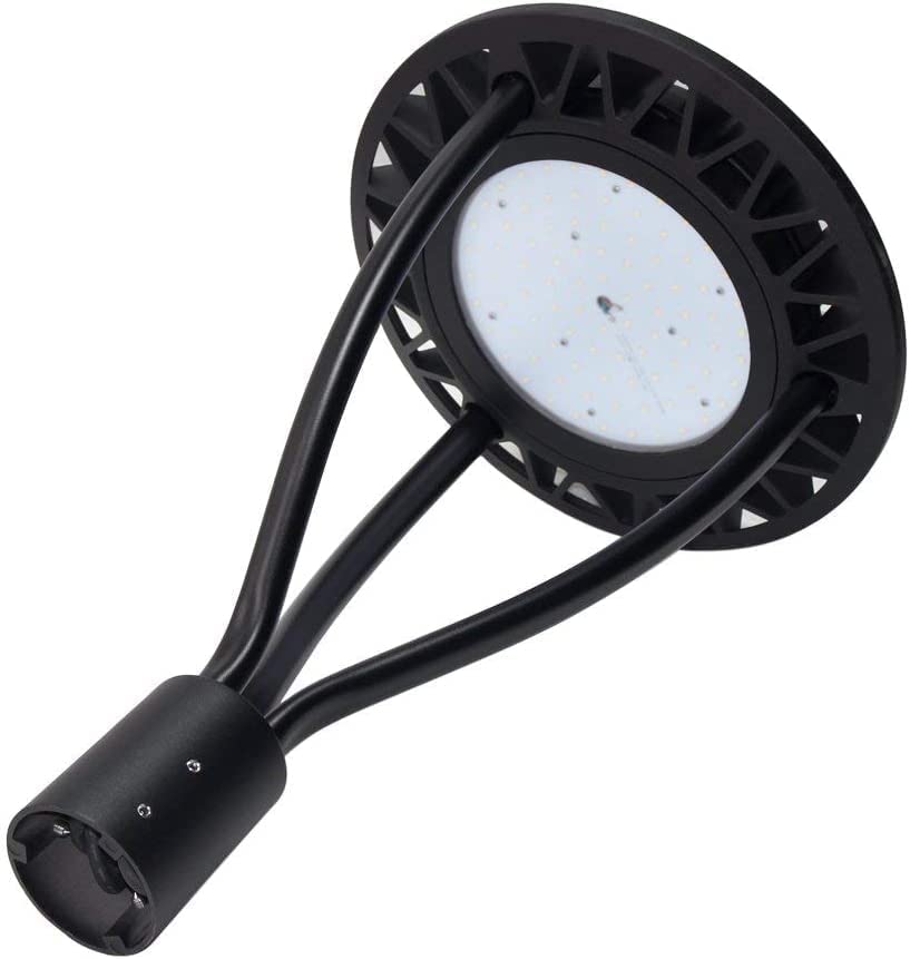 rgbylediison LED Post Top Light, 150W 19500lm 5000k (700W HID/HPS Replacement) LED Circular Post Light Idea for Street Garden Yard Commercial Area