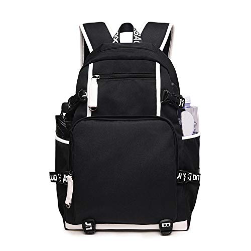 TPSTBAY Anime Travel Backpack Unisex Travel Bagpack Oxford Bookbag Cartoon Laptop Backpack with USB Port (5)