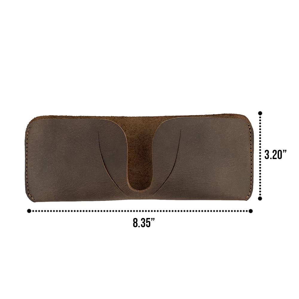 Hide & Drink, Classic Slimfold Wallet, Card Organizer Holder, Travel Accessory, Full Grain Leather, Handmade (Bourbon Brown)