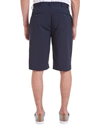 IZOD Young Men's Athletic Performance Shorts, Navy Blue, 34