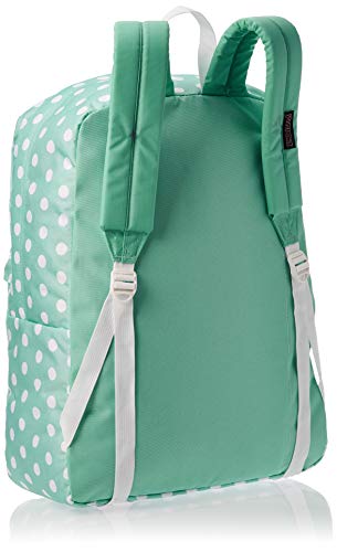JanSport SuperBreak Backpack - Lightweight Pack, Cascade Polka Dot