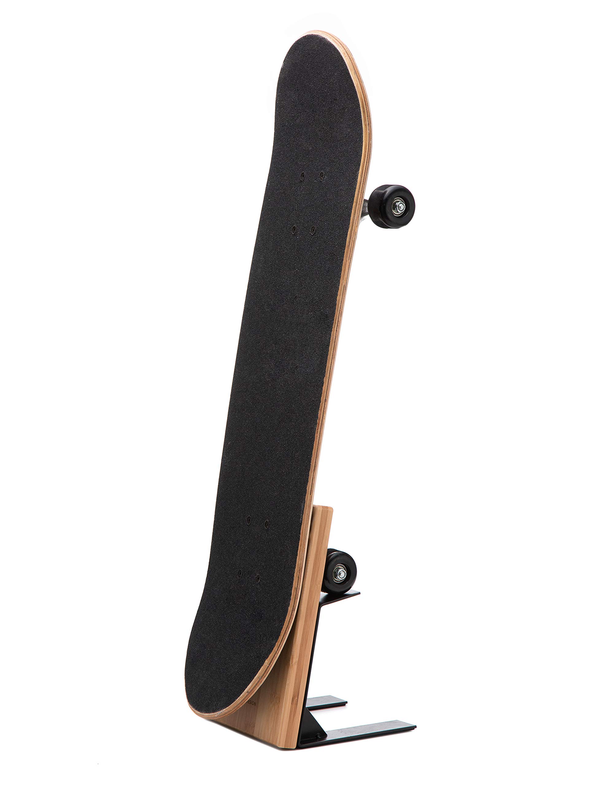 J JACKCUBE DESIGN Skateboard Storage Holder - Skateboard Display Holder, Standing Storage, Skateboard Accessories for Portable Display or Skateboard Parking lot - MK501A