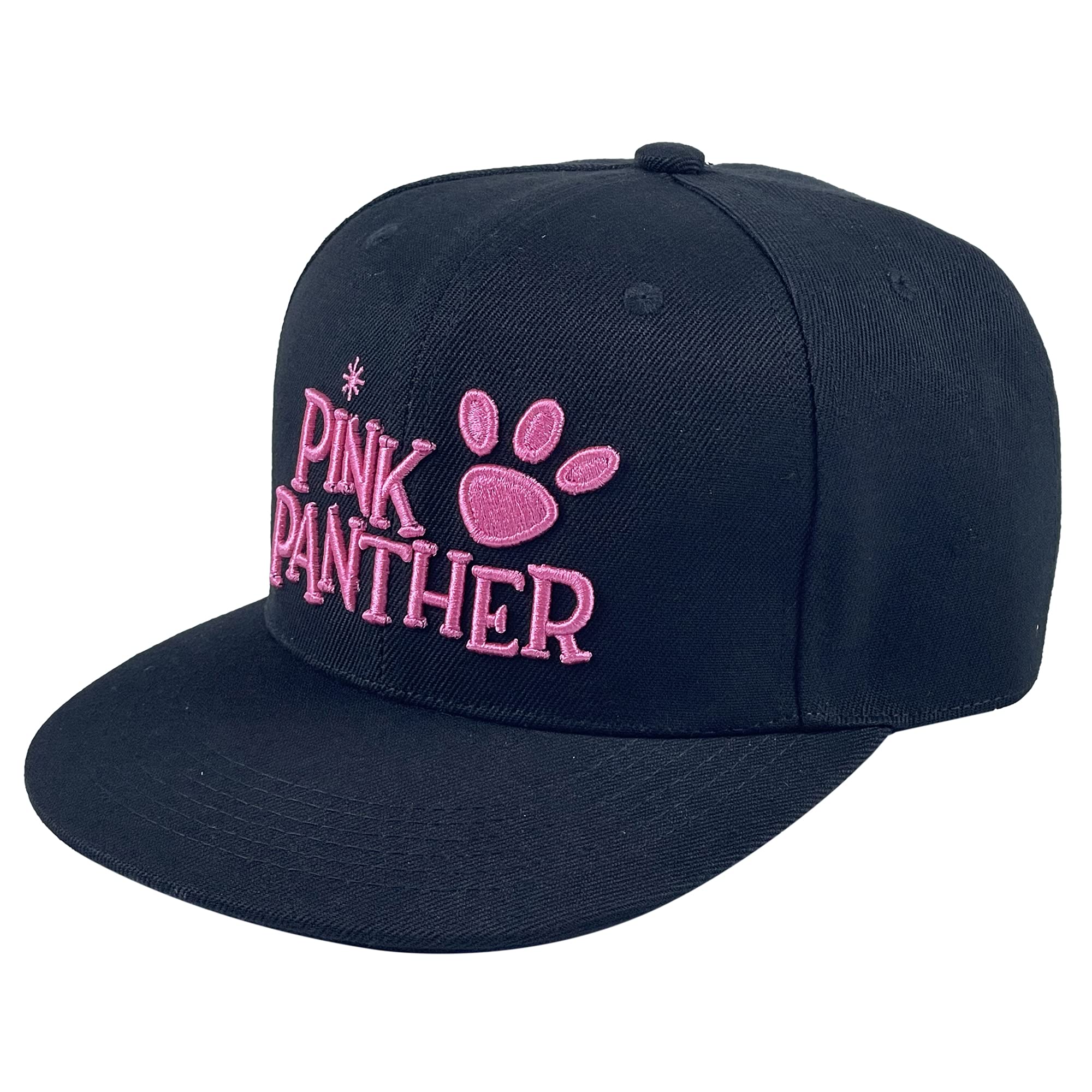 Kaleid Panther #3 Snapback Baseball Hat Embroidered Sport Outdoor Adjustable Cap, Black, 7-7 58