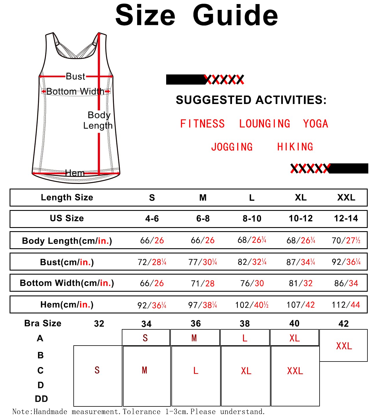 icyzone Yoga Tops Workouts Clothes Activewear Built in Bra Tank Tops for Women (Off White, XL)