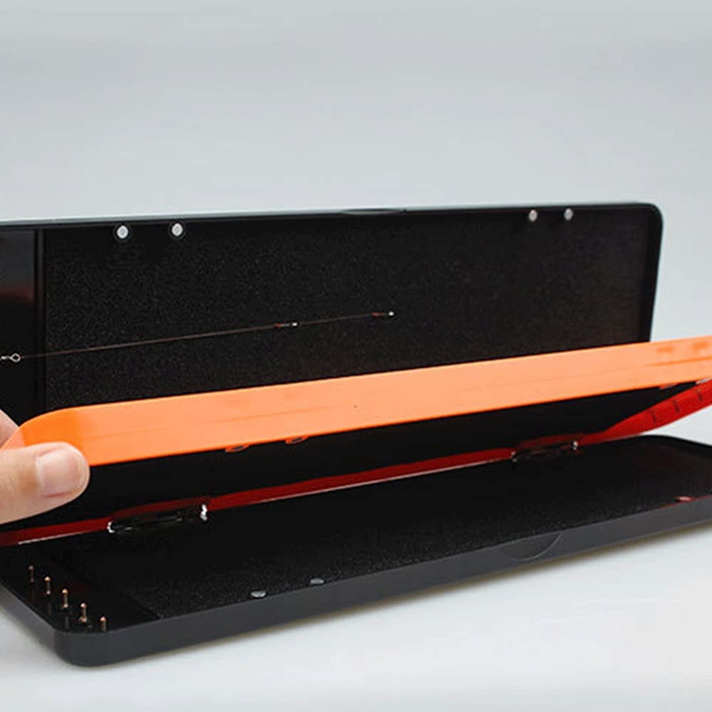 LMMDDP 32CM Carp Fishing Tackle Box Hard Hair Rack Storage Box for Fishing Line Hook Accessory Tool