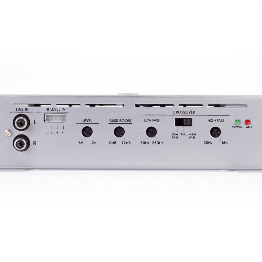 SOUNDSTREAM Reserve Series RS2.1200, 2 Channel Car Audio Amplifier Bridgeable to 1 Channel @ 4ohms, 2 Ch Stereo Amp