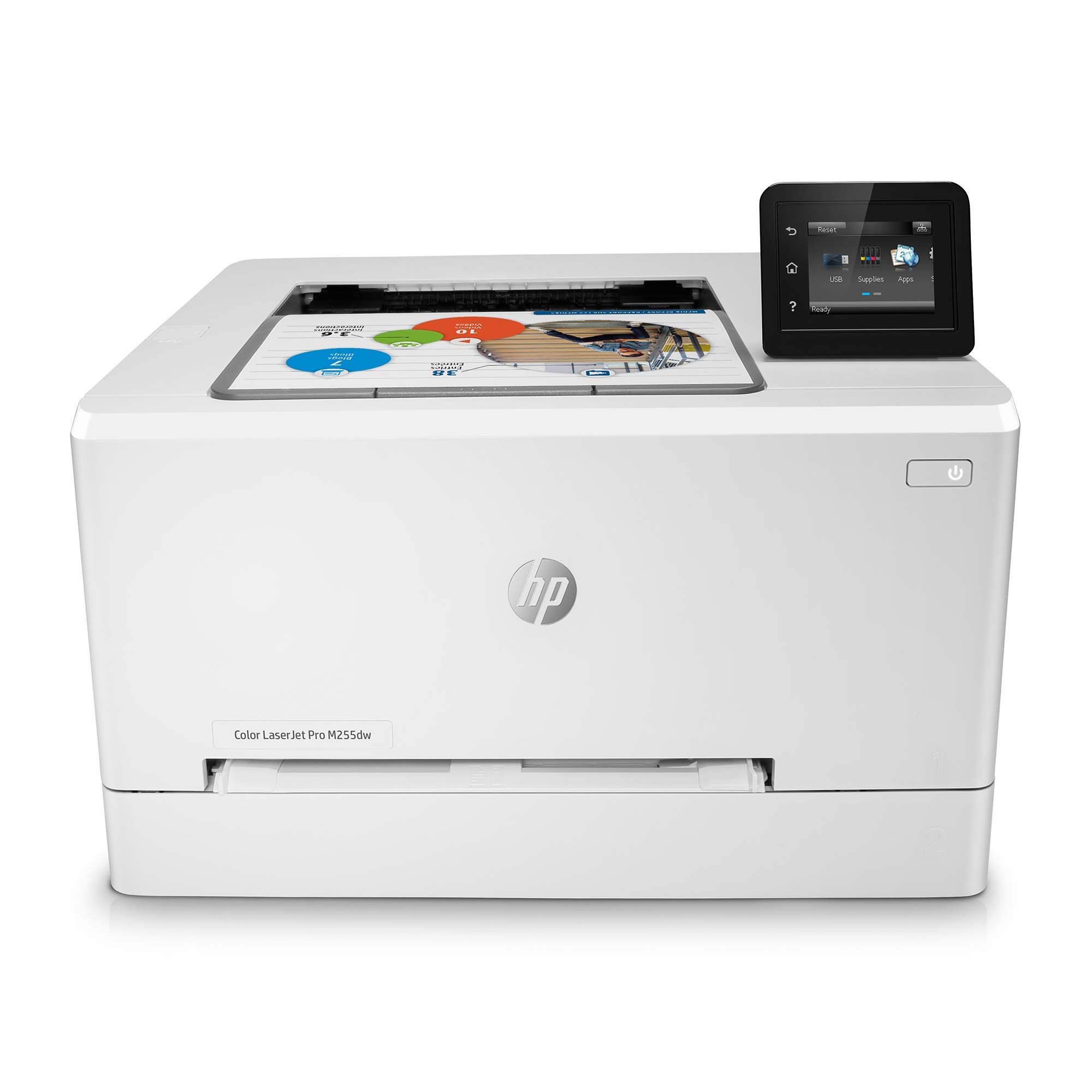 HP Color Laserjet Pro M255DW Laser Printer (Renewed)