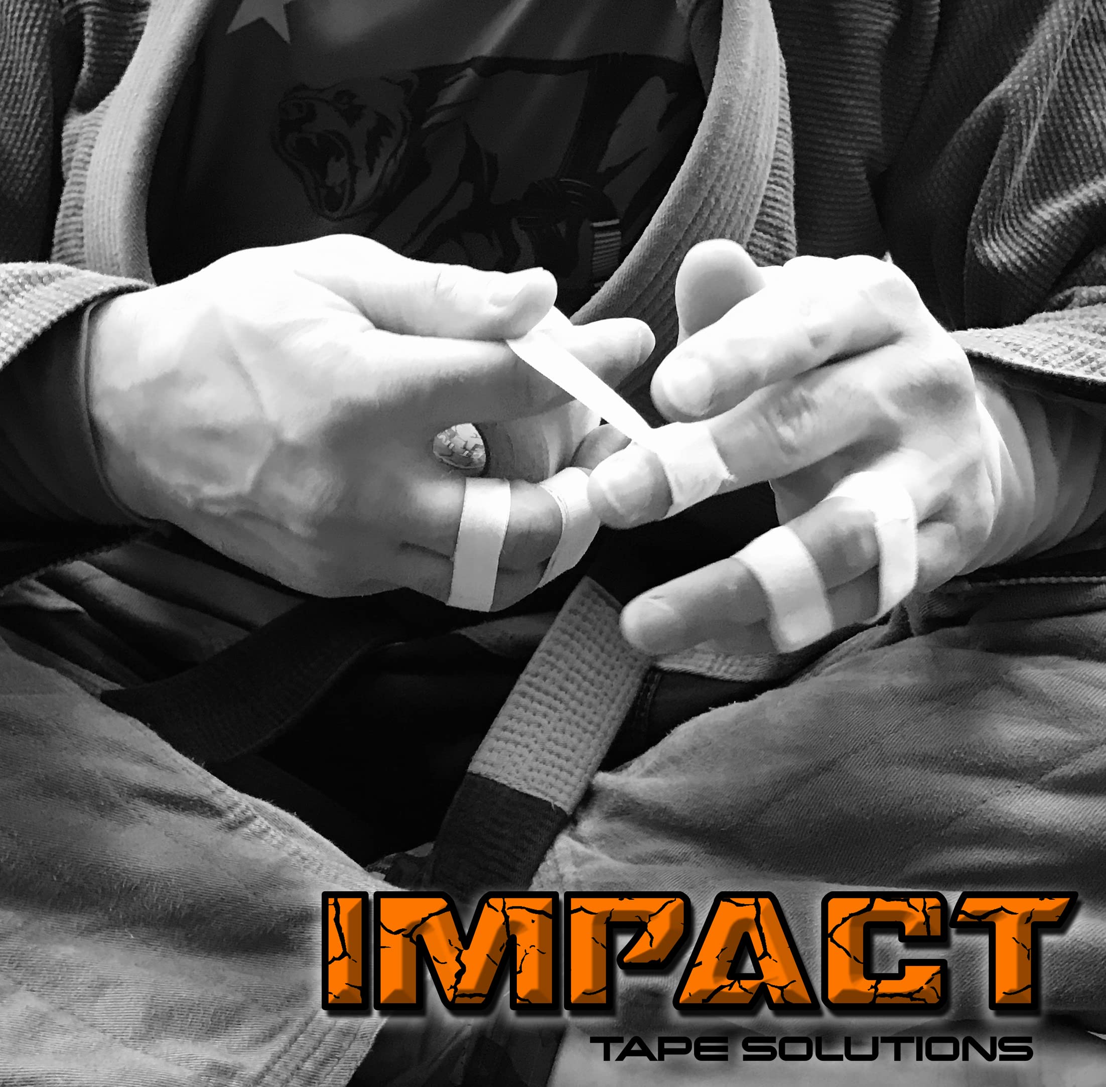 IMPACT Athletic Tapes – Black Athletic Tape - Black Athletic Split Tape 1.5" x 15 Yards (3 Pack) 50/50 Polyester & Cotton for Durability - 100% All Natural Adhesive – Hypoallergenic - Trainers Tape