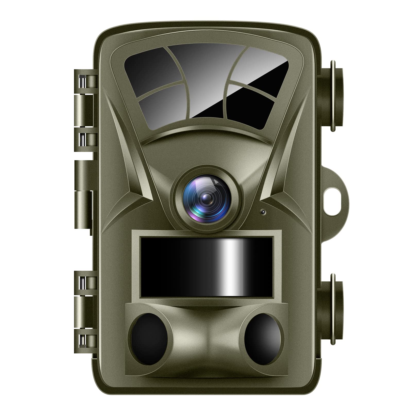 JVAXS Trail Camera 21MP 1080P - Game Hunting Camera with IR Night Vision Motion Activated Waterproof 120°Detecting Range, Infrared Outdoor Cam Wildlife Monitoring Deer Scouting 0.2s Trigger Speed