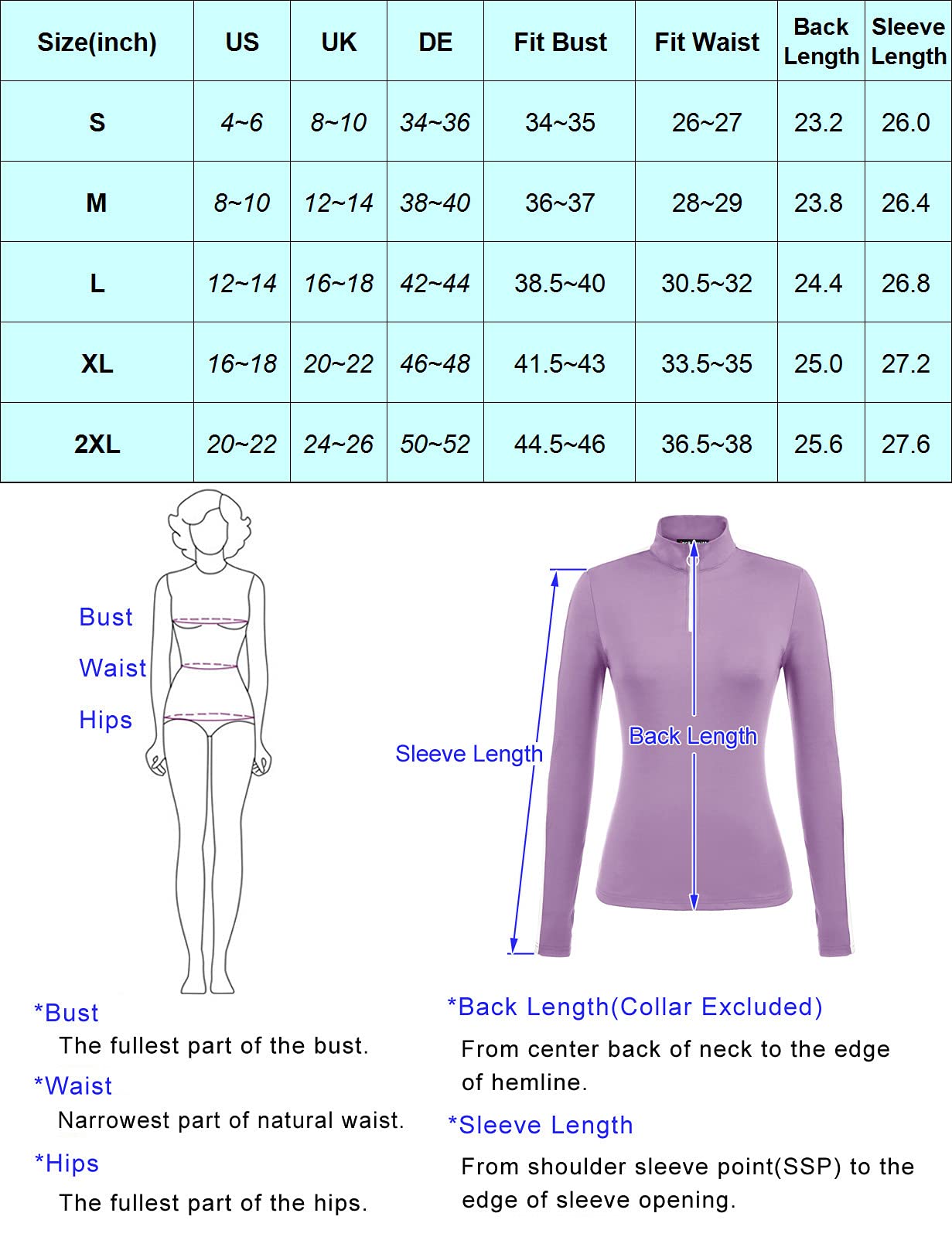 JACK SMITH Women's Equestrian Shirt Long Sleeve Horse Riding Shirts Running Jacket Pullover Sports Polo Shirts S