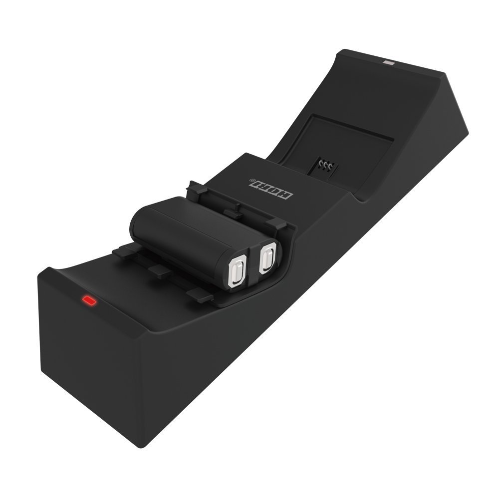HORI Dual Charger for Xbox One with Two Rechargable Battery Packs