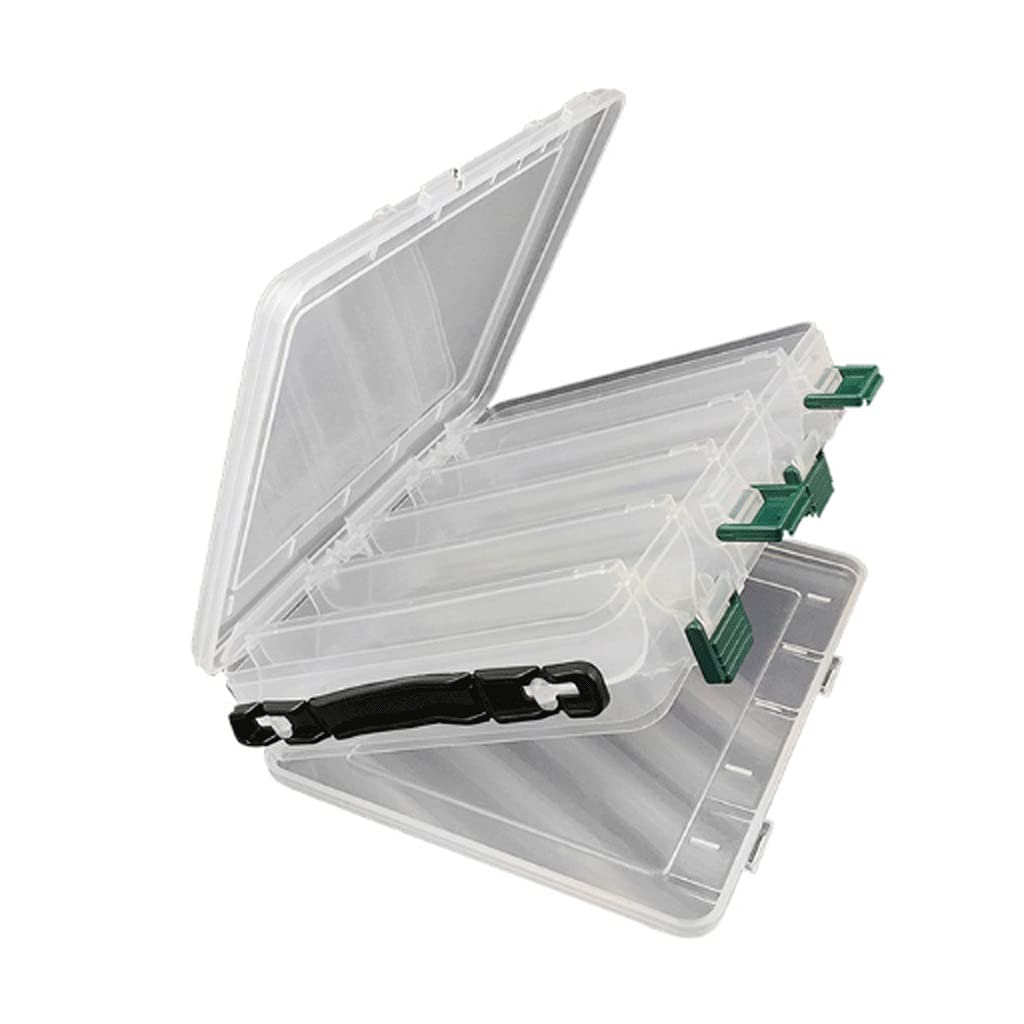 LMMDDP Double-sided Plastic Bait Box Bait Box Fishing Tackle Storage Box Fishing Tackle Tool Box