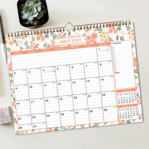 Kyweel Wall Calendar 2024-2025, January 2024-December 2024, 15" x 12", Highlight Holidays, Planning Calendar, Thick Paper