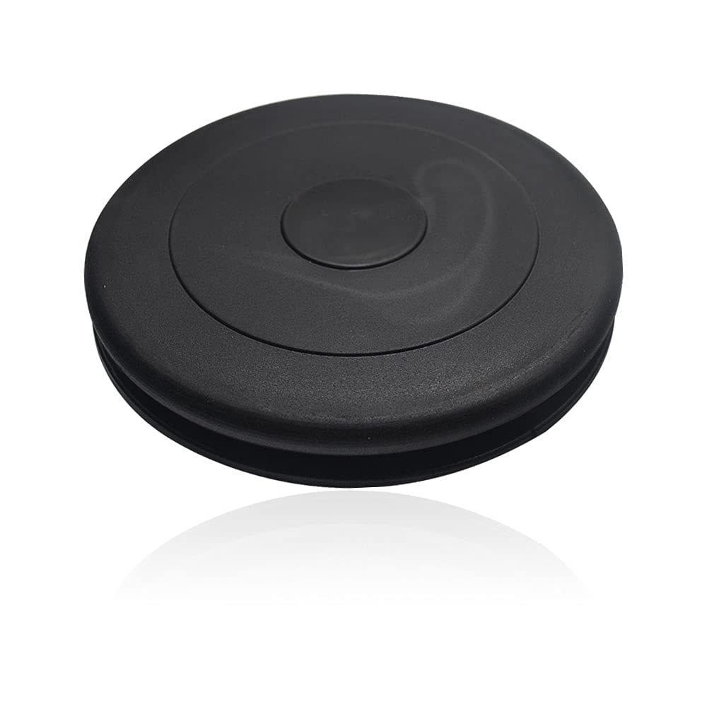 KINTLE 9" Dia Outside 7.5" Inside Dia Kayak Valley Round Hatch Cover - Compatible with V C P- (Black)