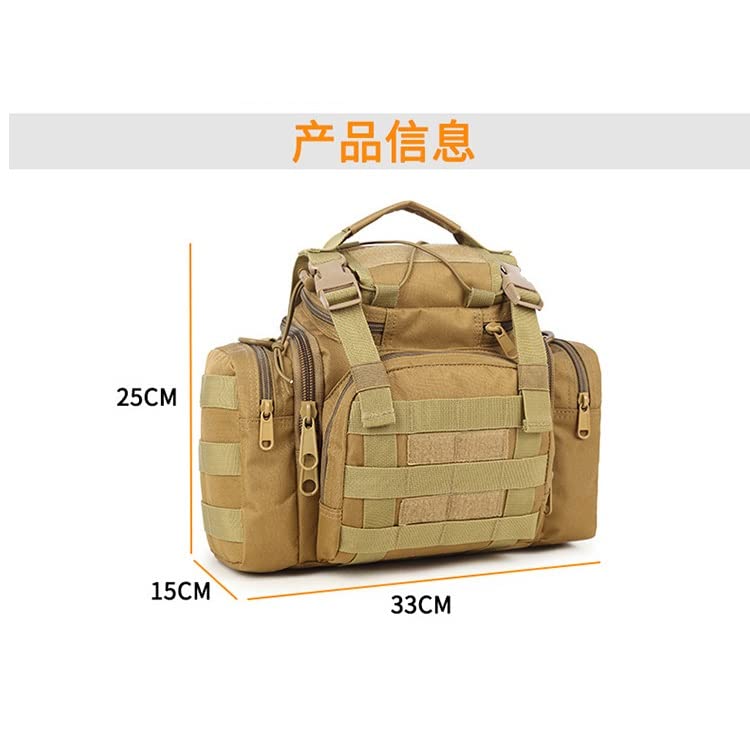 LMMDDP Multifunctional Fishing Gear Bag Outdoor Shoulder Bag Waterproof Camping Camera Bag