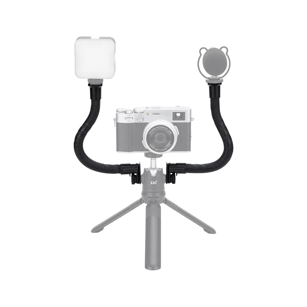JJC 2 in 1 Selfie Stick Extension Pole and Extendable Mini Tripod for GoPro Hero 11 10 9 8 7 DJI Osmo AKASO Insta360 Action Camera, iPhone Android Samsung Phone, Compact Vlog Camera, Camcorder & More