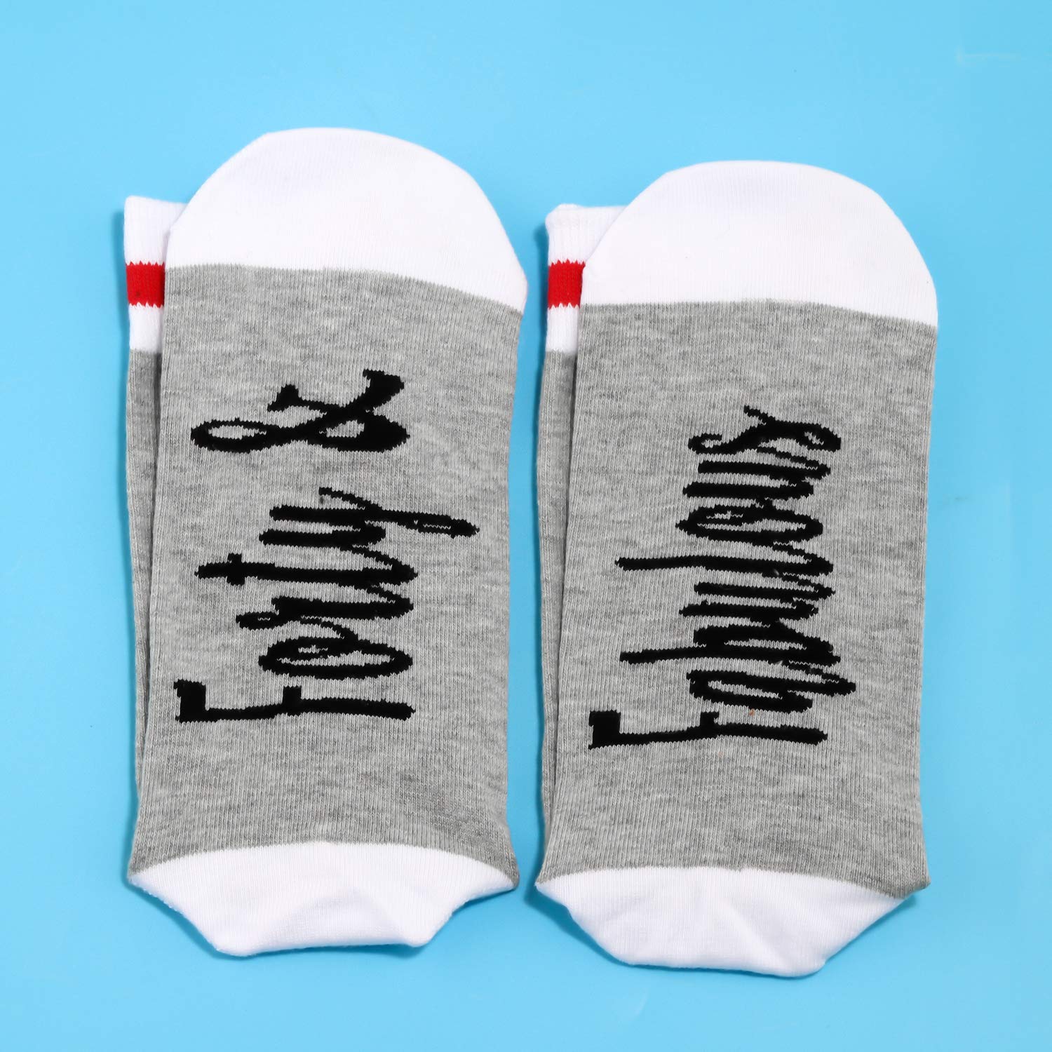 JXGZSO 2 Pairs 30th/40th/50th Birthday Socks Fifty/Forty And Fabulous Socks Turning 30/40/50 Years Old Gift (Forty Fabulous 2.0)